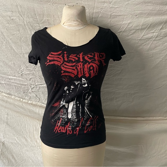 Tops | Sister Sin Band Tshirt | Poshmark